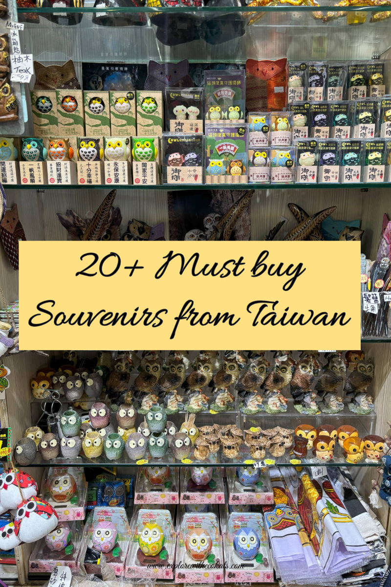 20+ Easily Available Souvenirs from Taiwan - Explore with Ecokats